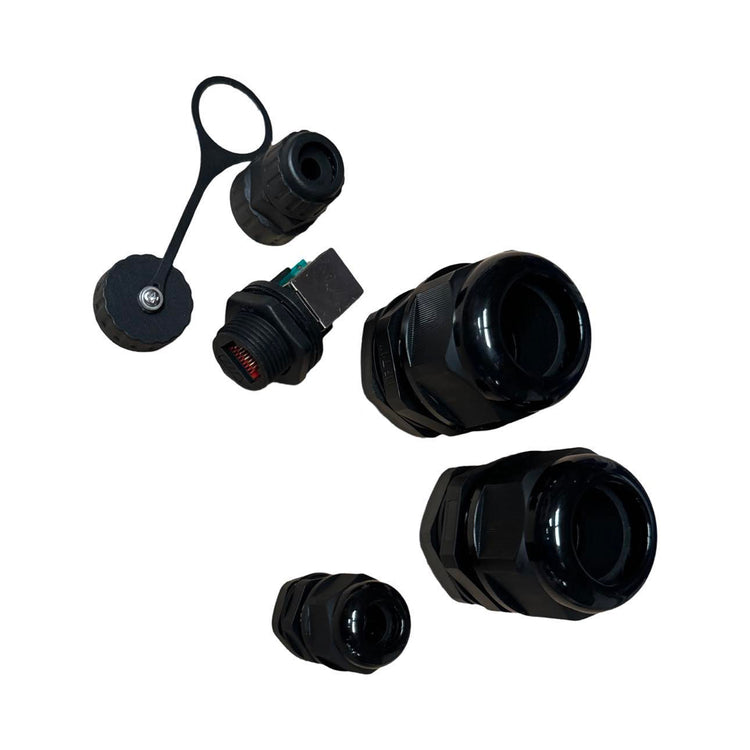 Mattos Designs Enclosure Build Accessories – Waterproof Cable Glands, – Lipich Engineering