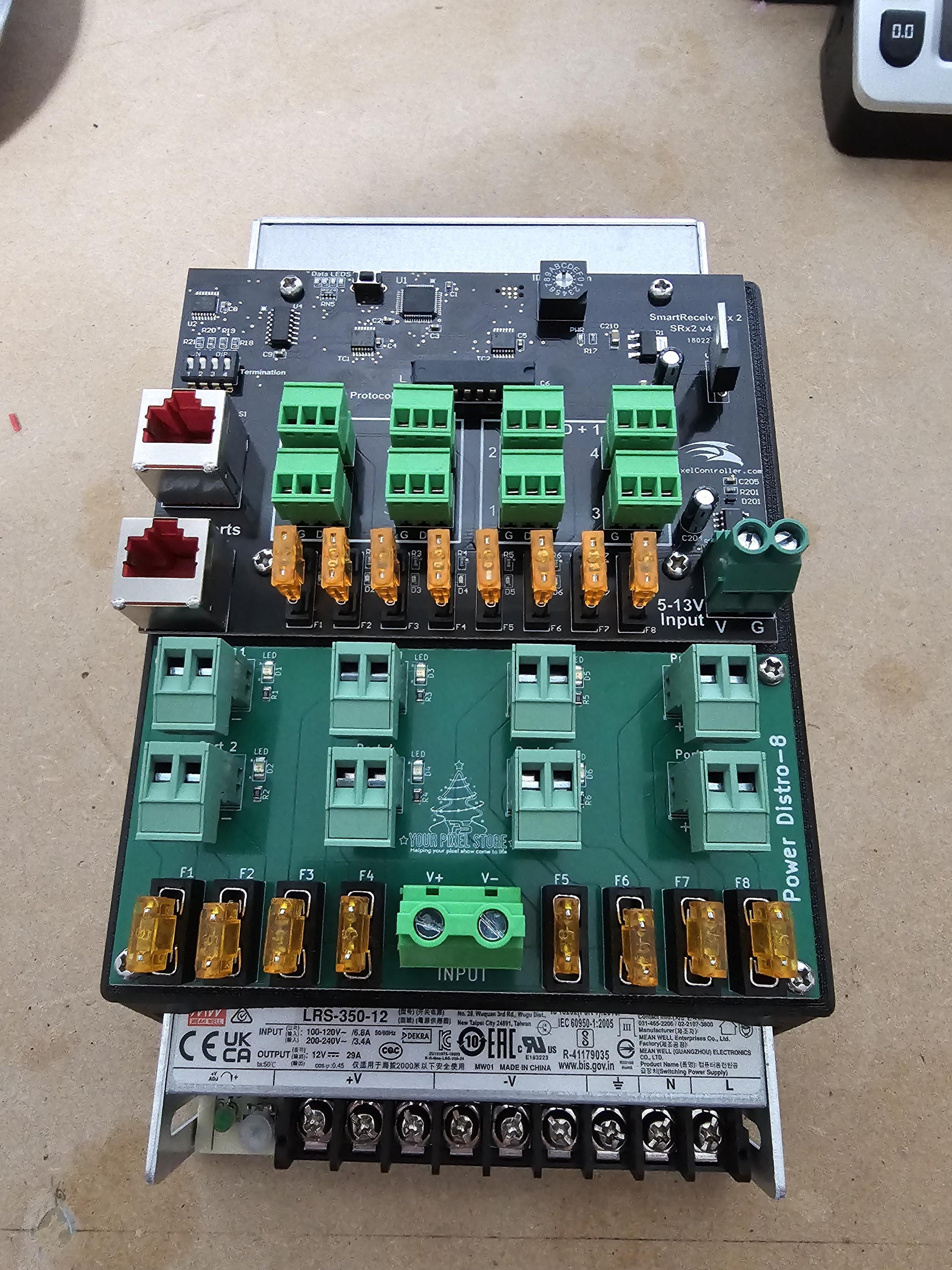 Power Supply Falcon Receiver Mount | Lipich Engineering